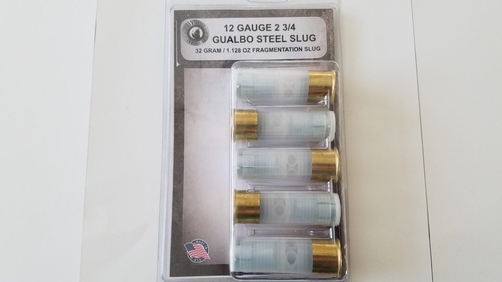 12 Gauge 2 3/4 Gualbo Steel Slug – Frag Grenade Slug | Gum Gully Provision