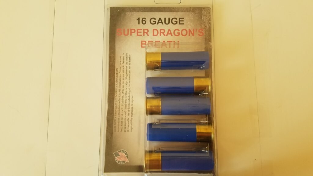 16 Gauge Super Dragon’s Breath Shotgun Ammunition