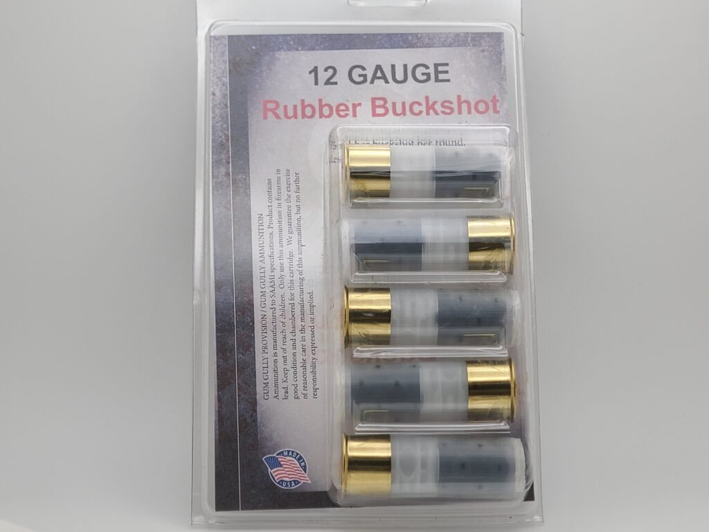 12 Gauge 2 3/4″ Rubber Buckshot | Gum Gully Provision